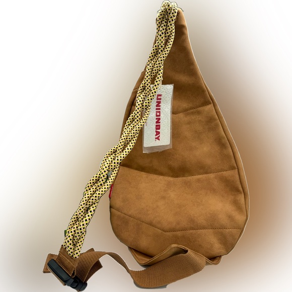 UNIONBAY | Bags | Unionbay Vegan Leather Rope Sling Shoulder Backpack ...